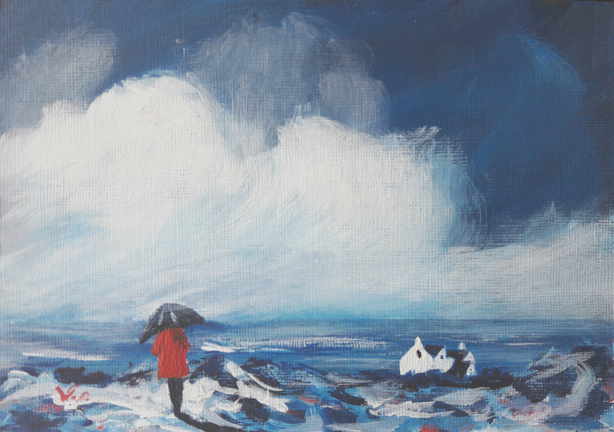 Original painting Scottish Blue J P McLaughlin – J P Mclaughlin Art